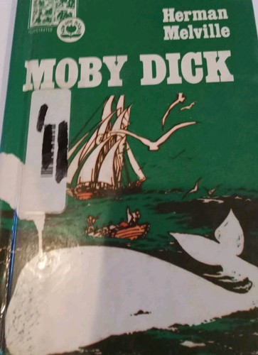 Moby Dick Graphic Novel Hardcover 1973 Former Library Book Illustrated ...