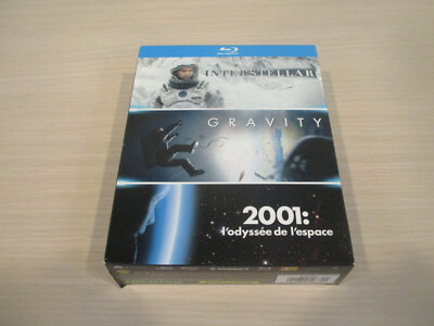 COFFRET BLU-RAY SCIENCE-FICTION INTERSTELLAR / GRAVITY / 2001 L' ODYSSEE ESPACE | eBay.de