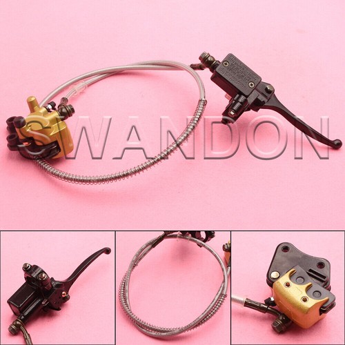 Front Hydraulic Caliper Brake Assembly For 50cc 70cc 110cc 125cc Pit ...
