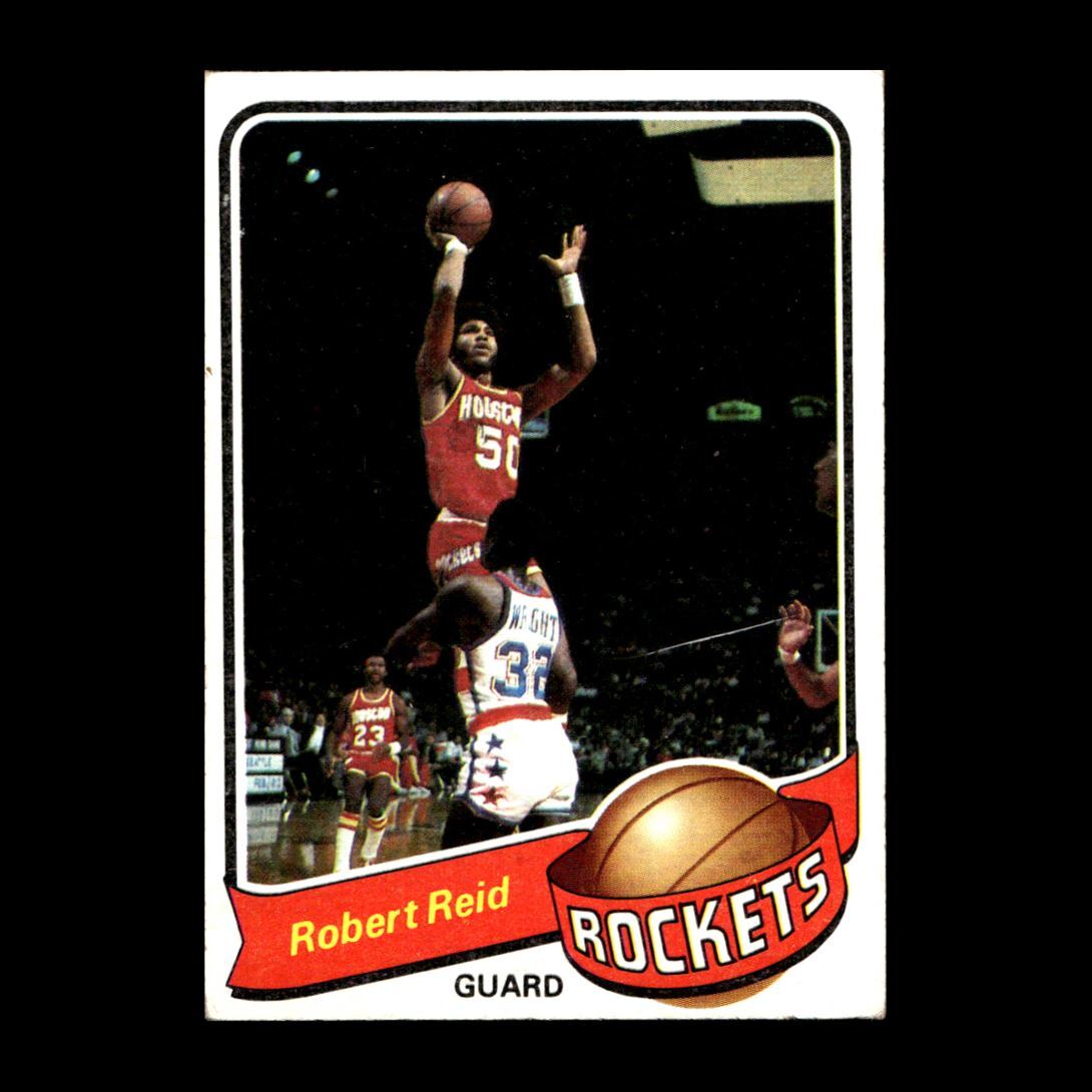 Robert Reid 1979-80 Topps Rookie Houston Rockets #62 Vintage 3 | eBay