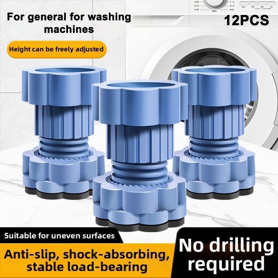 Anti Slip Mat Washing Machine Feet PP+PVC Construction Shock Absorbing ...