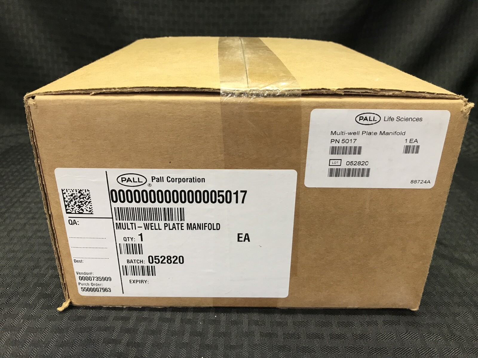 Pall Corporation 5017 Multi-well System & 5015 350 Μl Spacer Block for ...