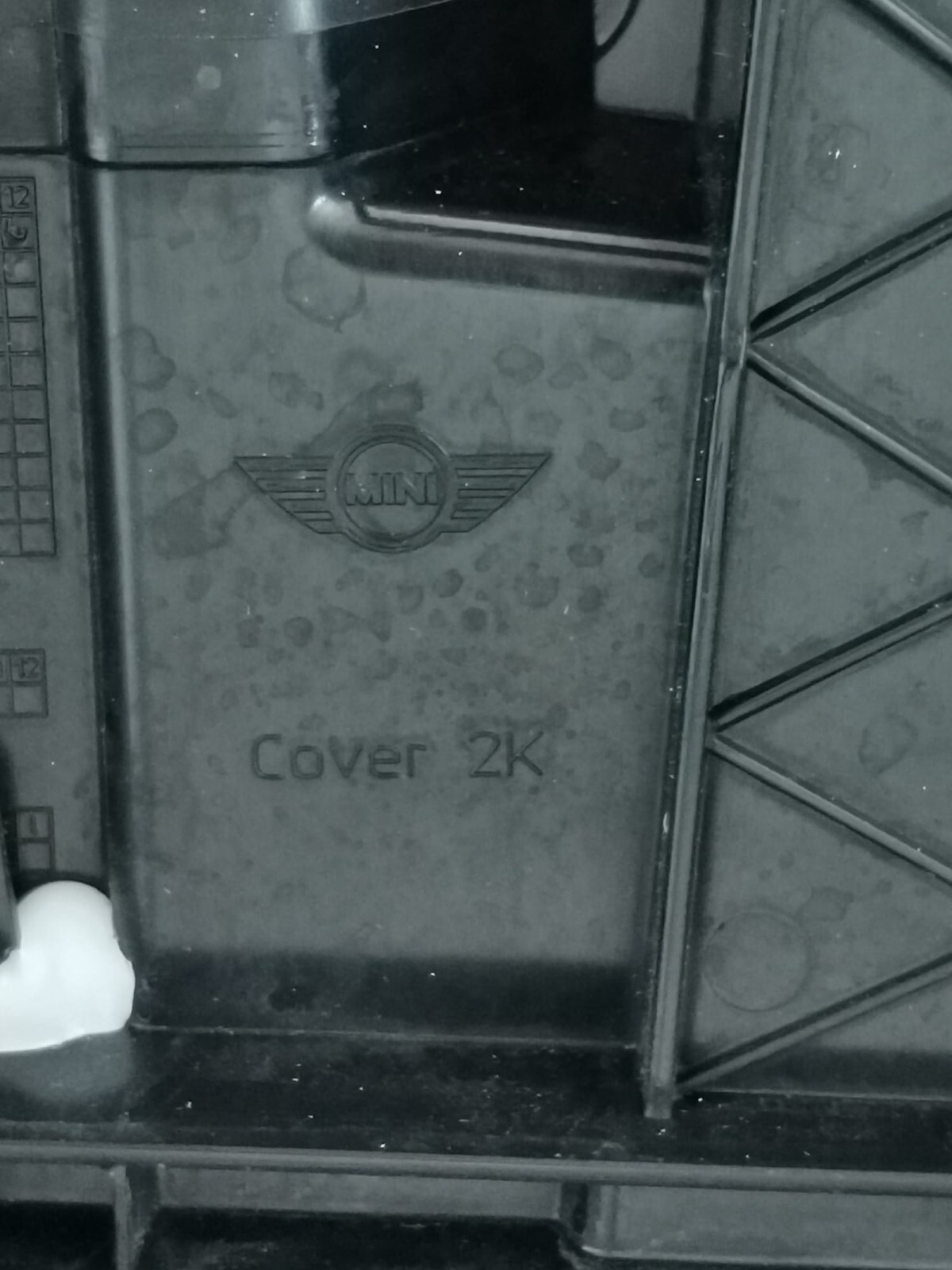 BMW MINI Original Ziergitter Frontklappe grau 51137300586 für F55, F56 ...