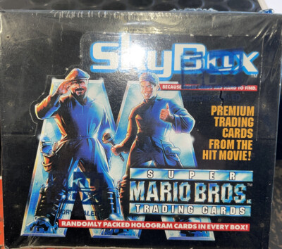 1993 Skybox Super Mario Brothers The Movie Trading Cards Factory Sealed ...