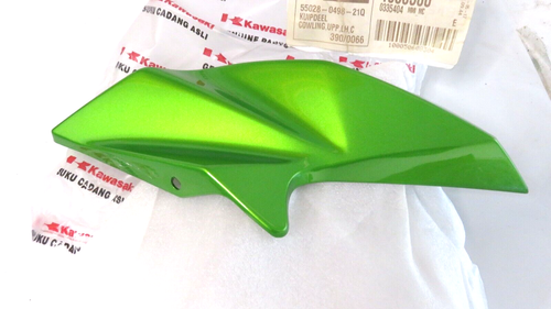 nos Kawasaki Z250 BR250 Z BR 250 COWLING,UPP,LH,C.L.GREEN 55028-0498 ...