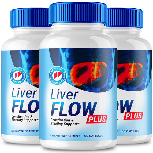 (3 Pack) Liver Flow Plus Capsules LiverFlow Pills Gut Health Formula ...
