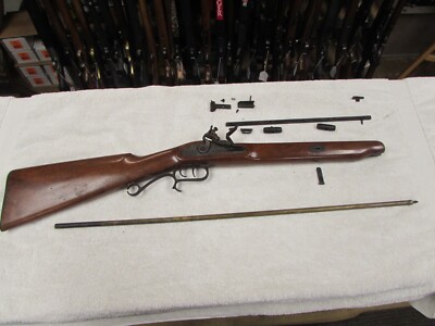 Thompson Center Flintlock stock w/set triggers 50 cal Lock assembly ...