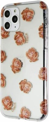 Coach Protective Case for iPhone 11 Pro Max | Dreamy Peony - Clear and ...