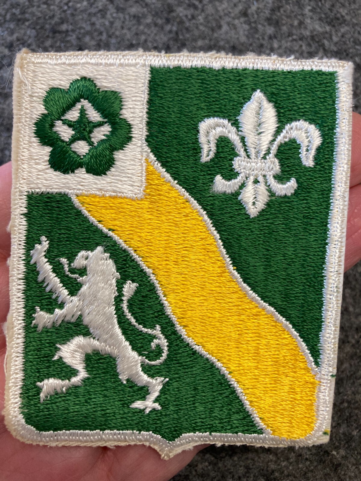 Vintage 1960's 63rd Armor Regiment Non-Subdued Pocket Patch | eBay