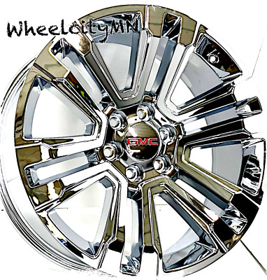 20" chrome OE replica 5822 wheels fits 2025 GMC Canyon Denali Elevation ...