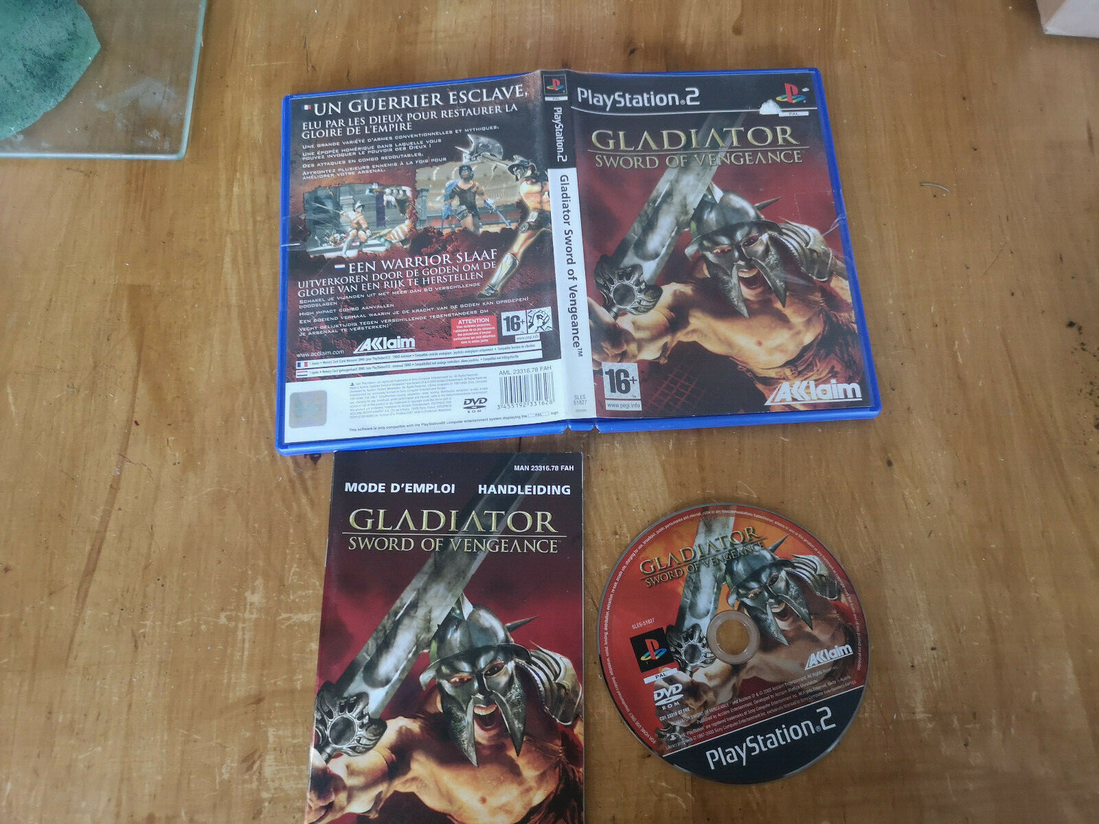 Gladiator : Sword of Vengeance PlayStation 2 PAL - Prix - Photo ...