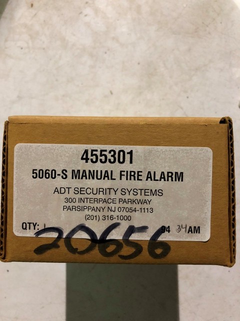 ADT 455301 5060-S Manual Fire Alarm Pull Station for sale online | eBay