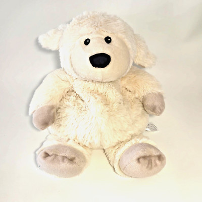 Therapy Cozy Sheep Lamb 13" Microwaveable Plush Heat Warm Cold Lavender ...