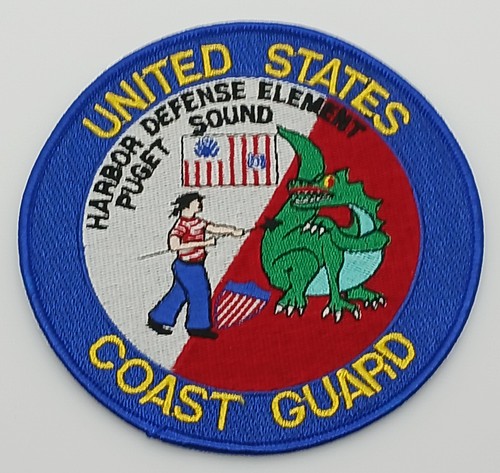 USCG Puget Sound Harbor Defense Element Patch | eBay