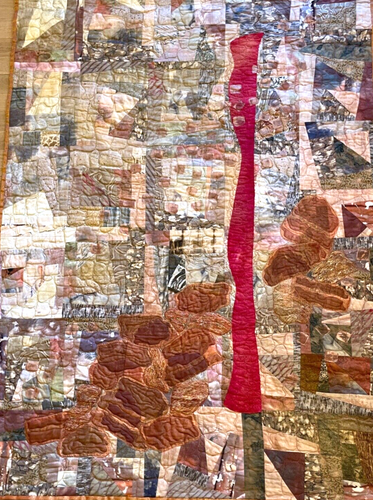 Judith Trager Art Quilt "Sinai" Signed 2000 42 x 58" Hand Quilted JB | eBay