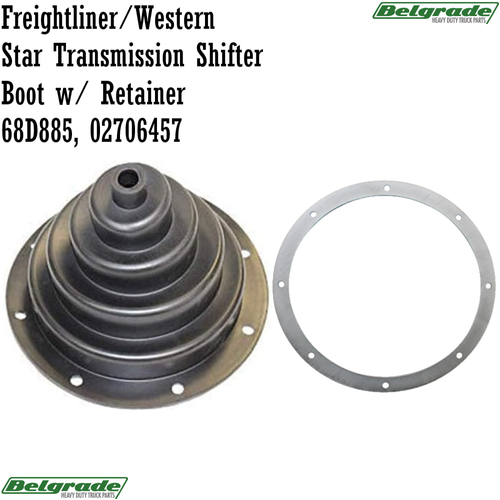 Freightliner/Western Star Transmission Shifter Boot w/ Retainer 68D885 ...
