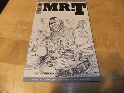2005 Mr. T #1 APComics Comic Book TV SKETCH SAN DIEGO COMIC CON ED FINE ...