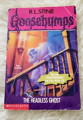 Goosebumps Book #37 The Headless Ghost RL Stine 1st Scholastic Print ...