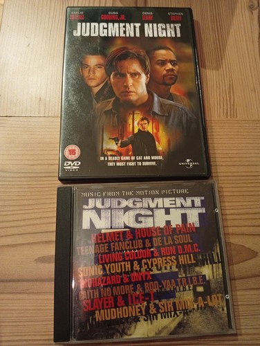 Judgment Night Dvd mit deutschem Ton , inkl. Soundtrack CD, Emilio ...