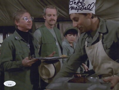 JEFF MAXWELL Signed MASH 8x10 Photo PVT. IGOR STRAMINSKY Autograph JSA ...