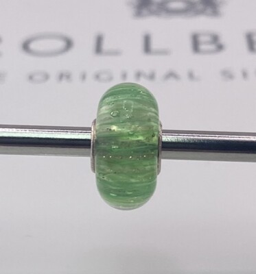 Trollbeads Small Green Gold Bead | eBay