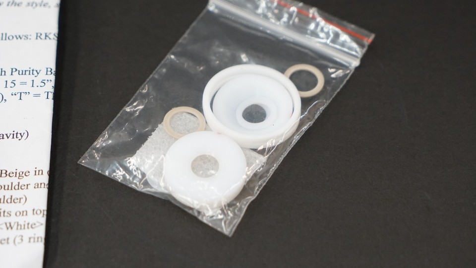 SVF Flow Controls RKSB705AT Valve Repair Kit SB7, PTFE | eBay