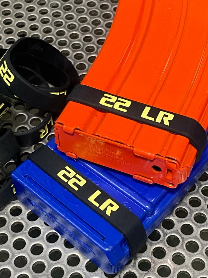 22 LR Magazine ID Bands .22 Long Rifle MAG ID BAND FREE SHIPPING 4,6,10 ...