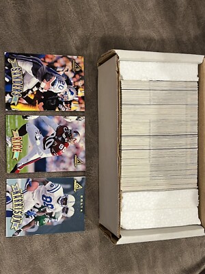 1997 Pinnacle Football Complete Set 1-200 NM-MT Sanders Rice Harrison ...