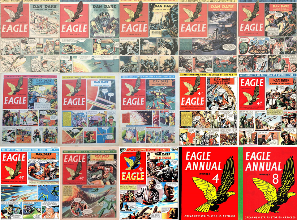 Eagle Comics 1950s - 500 Issues + 8 Annuals On 2 PC-DVDs | eBay UK