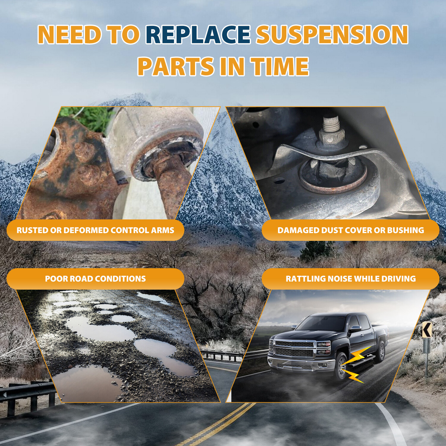 for Cadillac SRX Toe Adjustment Adjust Link REAR Tie Rod 20867273 L + R ...