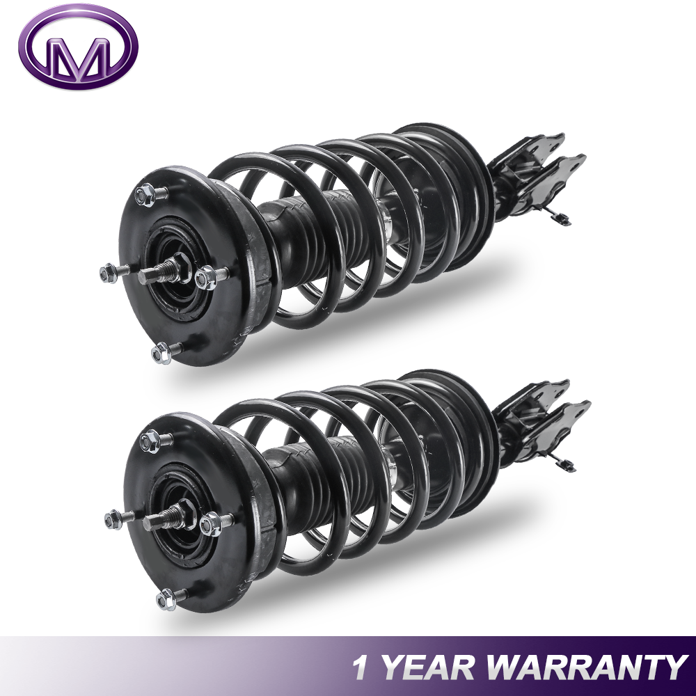 2X Front Complete Shock Struts & Coils For 2007-14 Ford Edge Lincoln ...