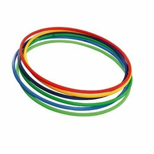 Children's Adult Plastic Hoola Hoop Multicolour Kids Fitness Activity ...