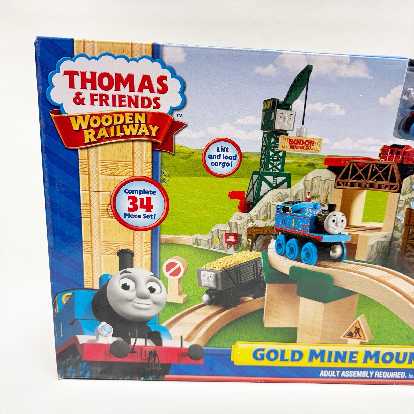 New Thomas Train Friends Wooden Railway Gold Mine Mountain Set 2013 ...