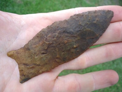 TOP QUALITY 3 7/8" SIMPSON DEEP SOUTH ARROWHEADS ARTIFACTS PALEO ...