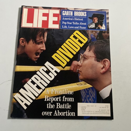 1992 July Life Magazine The Battle Over Abortion (BM18) | eBay