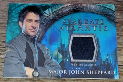 Stargate Atlantis Season Two Major John Sheppard Costume Relic | eBay