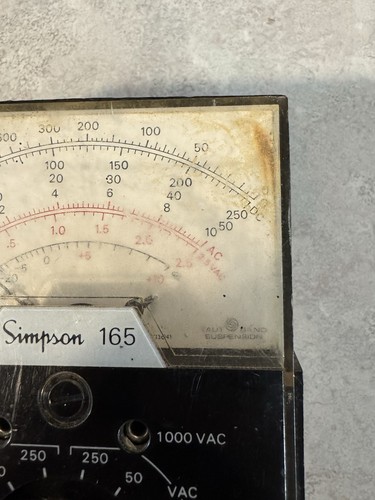 Simpson 160 Series METER - Untested | eBay