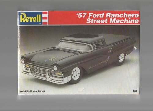 REVELL '57 FORD RANCHERO STREET MACHINE MODEL KIT FACTORY SEALED - FREE ...