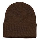 Dark Brown Watch Stocking Cap Beanie Winter Stocking Hat Knit Cold ...