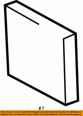 88568-60010 Toyota Filter, clean air 8856860010, New Genuine OEM Part ...