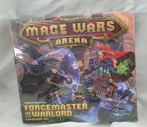 Mage Wars Arena Forcemaster vs. Warlord Expansion Set New Sealed | eBay