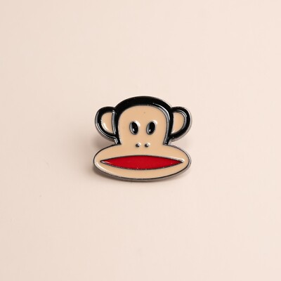 Cute Paul Frank Julius the Monkey Animal Cartoon Comic Brooch Pin Badge ...