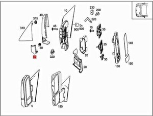 Genuine MERCEDES 906 5-t Box 906 Bus Turn signal lamp 0018229120 | eBay