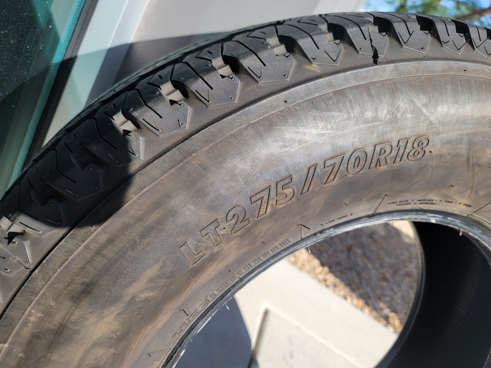 Firestone Transforce AT2 All Terrain Commercial Light Truck Tire LT275 ...