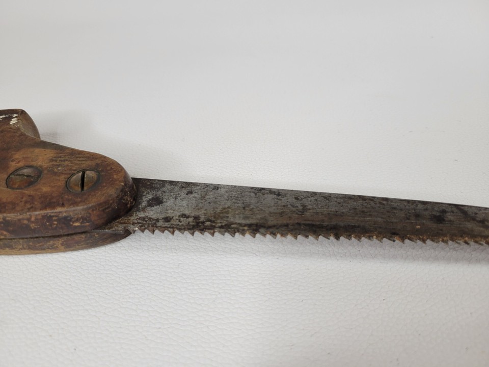 HENRY DISSTON Compass Keyhole Hand Saw - Collectible Vintage Tool Wood ...