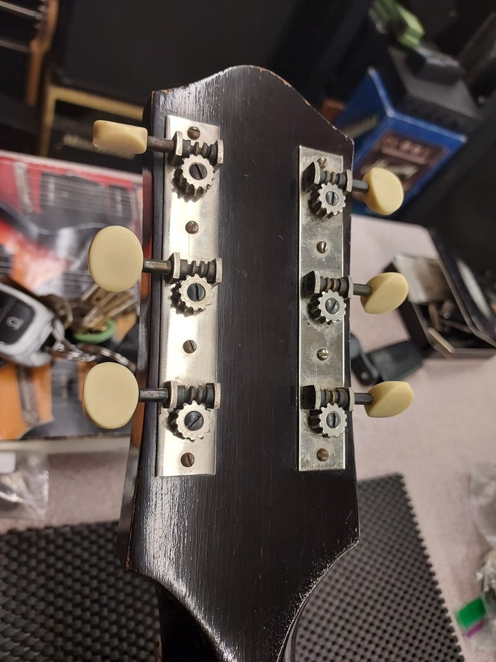 Vintage Carl Fischer Archtop Guitar Carved Top Reset Neck Regal USA | eBay