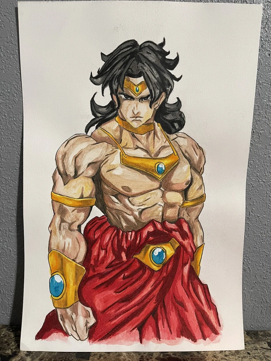 Broly Legendary Super Saiyan Drawing