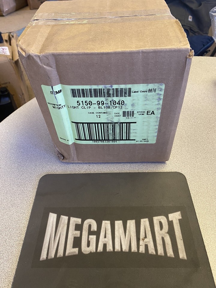 BRAND NEW Adams Mighty Light Clip ( 12 X 100 ) clips-Pack # 5150 ...