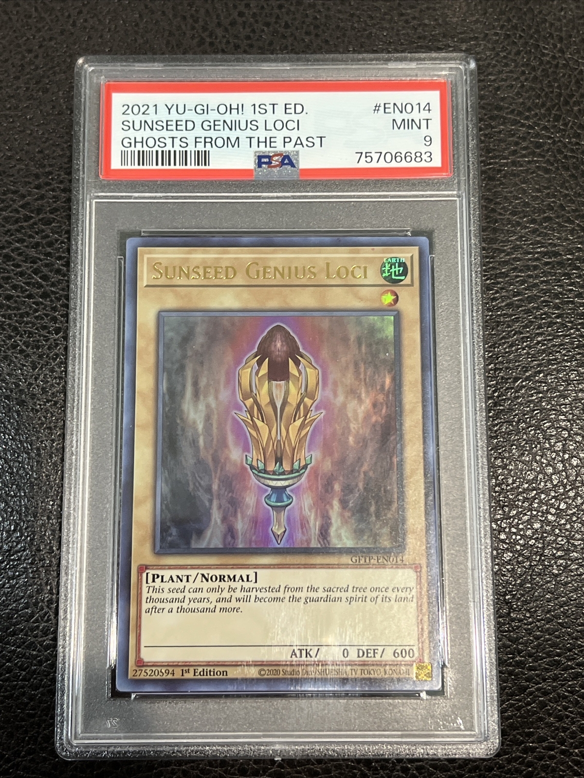 Yugioh Sunseed Genius Loci GFTP-EN014 Ultra Rare 1st Edition PSA 9 | eBay