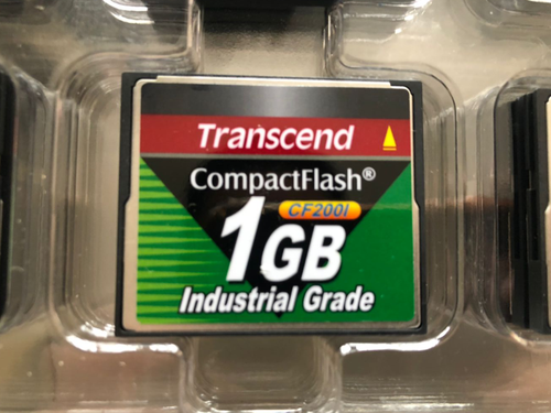 Transcend CompactFlash 1GB CF200I Industrial Grade CF Card TS1GCF200I ...